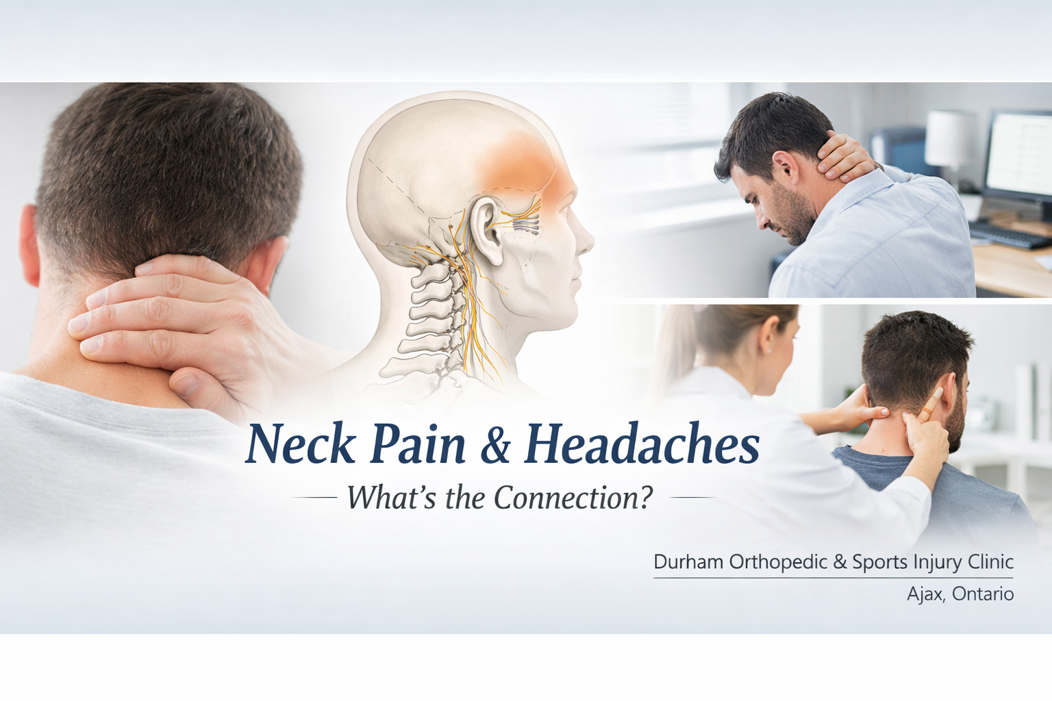 Neck Pain and Headaches: What’s the Connection? - Durham Orthopedic ...